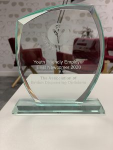 Award for ABDO – Careers in Eyecare